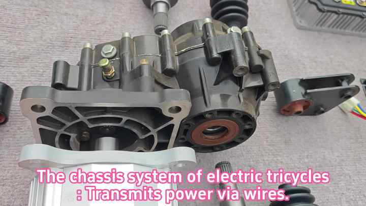Bajaj Chassis Electric Conversion Kit Electric Tricycle Motorcycle Body ...