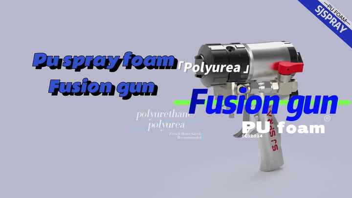 PU Fusion Spray Gun - High-Performance Polyurethane Coatings