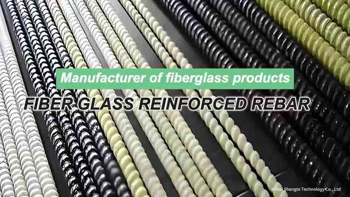 High Tensile Glass Fiber FRP Rebar and GRP Rebar for Building ...