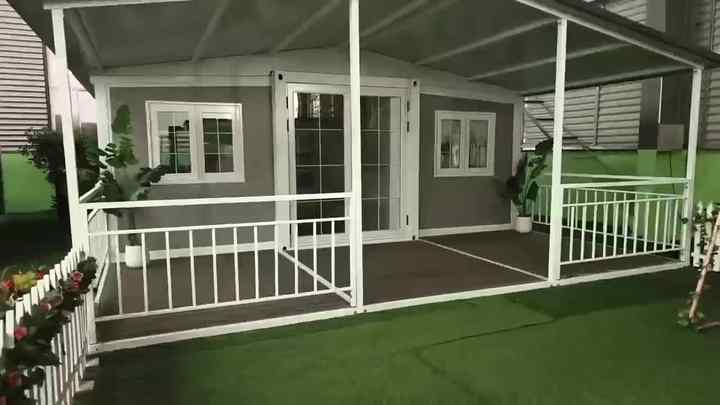 20/40ft Expandable Prefabricated Folding House Foldable Expansion House ...