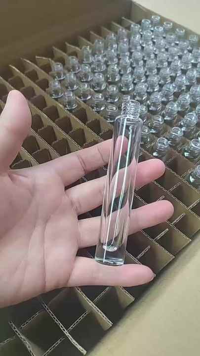 15ml 10ml Round square Glass Perfume Bottle Sample Vials Tester Bottle ...