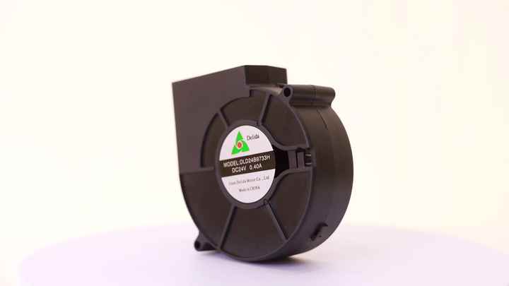 DeChuang 24V Micro Radial Blower Fan 97x97x33mm Silent Waterproof DC ...
