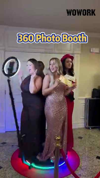 2026 New 360 Photo Booth Props Abyss Glass Machine Foto Ipad Cabina De ...