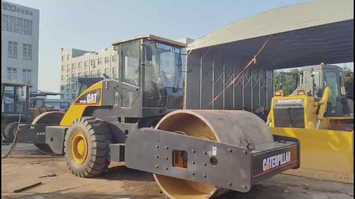 Used Cat CS683e Road Roller Best-Selling Used Road Roller Compactor ...