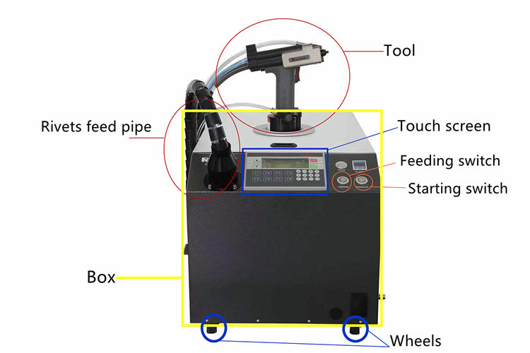 hot selling auto feeder auto feed rivet tool machine auto rivet feeder ...