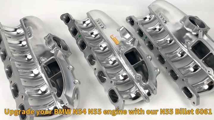 Custom Billet Aluminum Intake Manifold for BMW N55 Engines