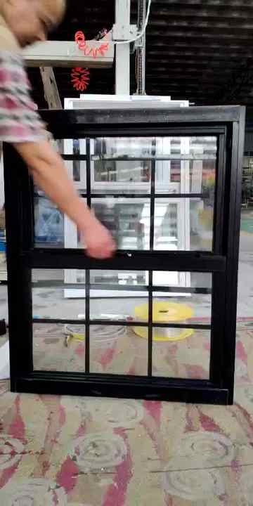 Sunnysky Modern Double Hung Aluminium Window Small Size Vertical Slide ...