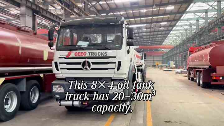SINOTRUK HOWO 8x4 30000 Liters Fuel Tanker Truck Equipped with a ...