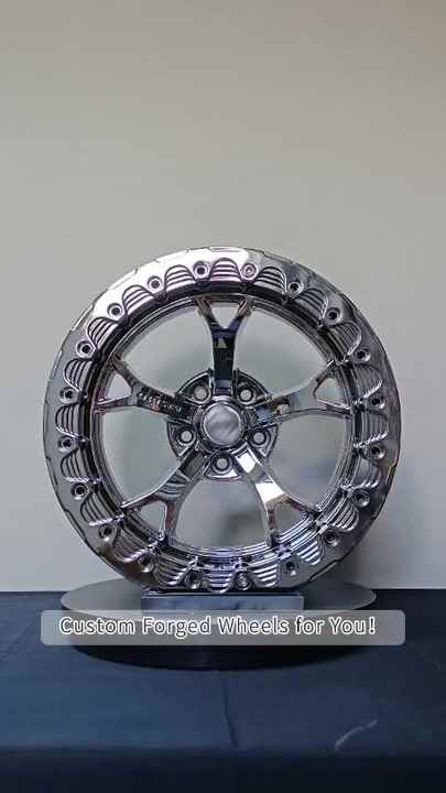 Aluminum Alloy Custom Forged Wheels 17x10J 5x114.3 18 19inch Five Spoke ...