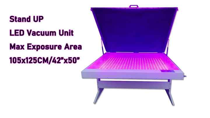 Big Size 42x50inch UV Screen Frame Printing Exposure Machine UV ...