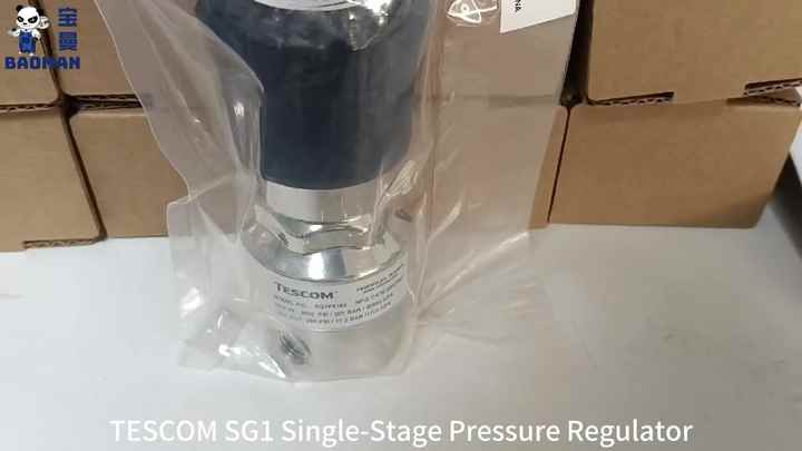 Emerson Tescom VK Series Valve Manifold Pressure Built-in Metallic Stop ...