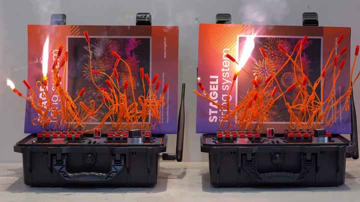 Stageli Professional 240 Channel Pyrotechnic Firing System Fireworks ...