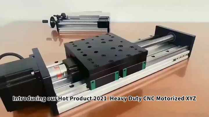 Heavy Duty CNC Motorized XYZ Gantry Robot with Linear Bearing Slide Rails - OEM