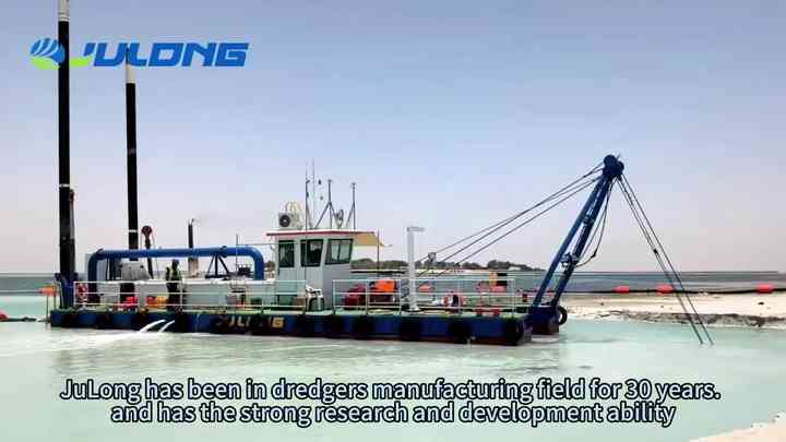 2025 China Sand/Mud Cutter Suction Dredger Gold Dredging Boat With ...