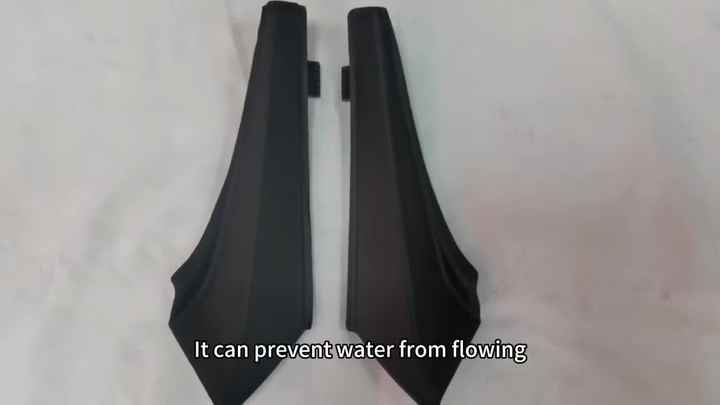 Car Parts Front Water Collection Plate Adhesive Sealing Triangle ...