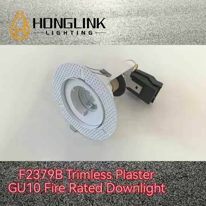 Multi Color Aluminium Cover Fire Rated Spotlight Warm White 3000K Fire ...
