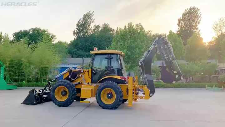 Fuel Efficient Diesel Backhoe Loader Wheel Loader for Farm ...