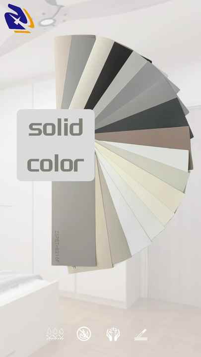 Modern Minimalist Design Soft Touch PET Solid Color Furniture Films Not ...