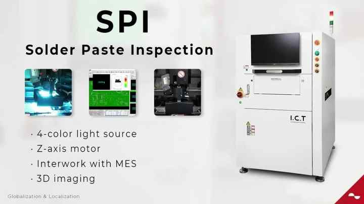 SMT SPI Machines SMT SPI Solder Paste Inspection Machine Solder Paste ...