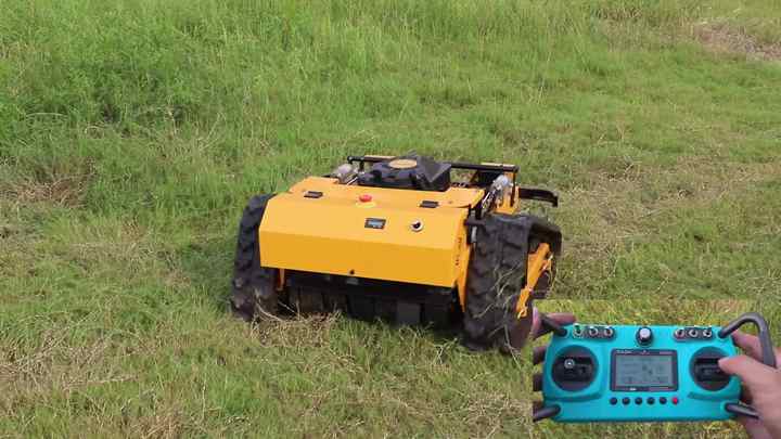 Robotic Smart Lawn Mower GPS Navigation Self-Propelled Industrial Grade ...