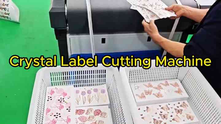 Full Automatic Vinyl Transfer Label Stickers Die Cutting Machine Vinyl ...