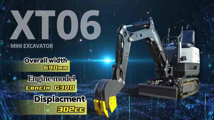 LANDWARD 0.6 Ton Mini Excavator for Sale - Free Shipping, CE & EPA ...