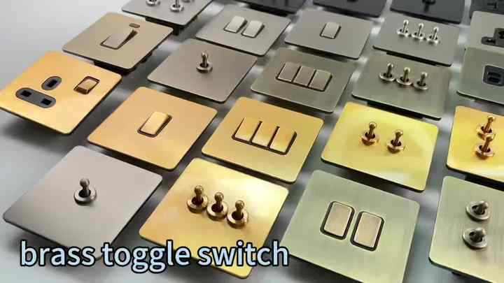 Stainless Steel Wall Toggle Switch - Easy Installation