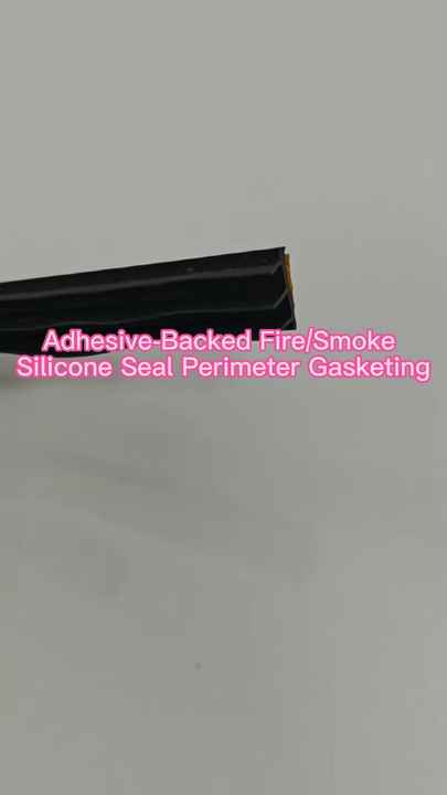 S773 Adhesive Perimeter Seal Door Gasket Fire Resistance Silicon ...