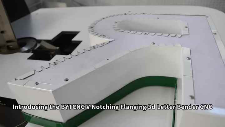 Notching Flanging 3d Letter Bender CNC Channel Letter Bending Machine ...