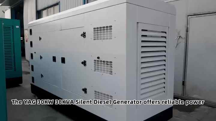 30KW Industrial Diesel Generator Set - High-Power Output 4-Cylinder ...