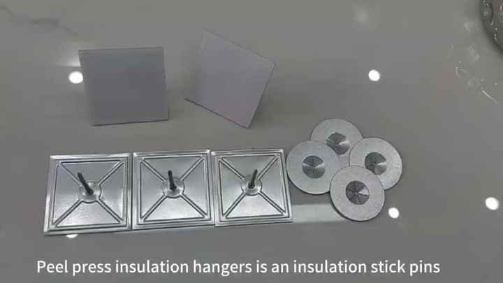 50*50mm 12Ga Steel Smooth Industrial Grade Self Stick Insulation Pins ...