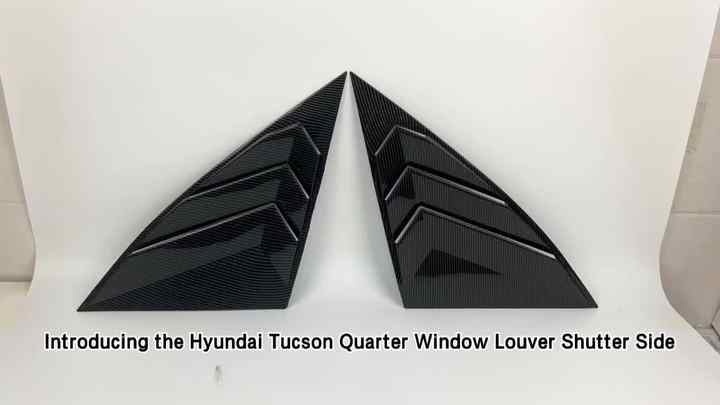 Hyundai Tucson Rear Window Shutter Louvers for 2021-24