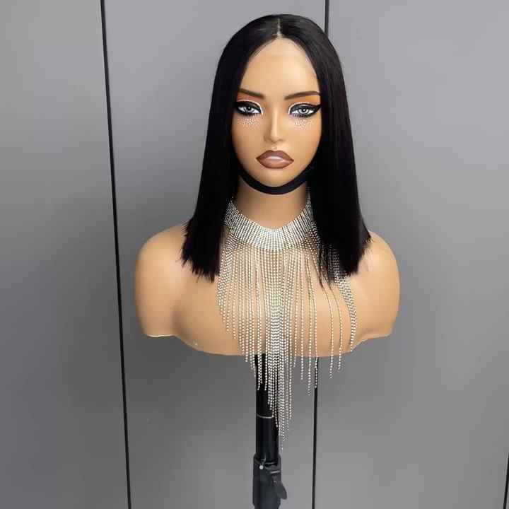 10 Inch Promotion Bob Wig Wholesale Lace Frontal Wig 10 Inches 4# 99J ...