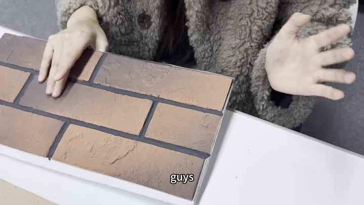 EAZART Fireproof Faux Stone Exterior Wall Decorative Brick Travertine ...