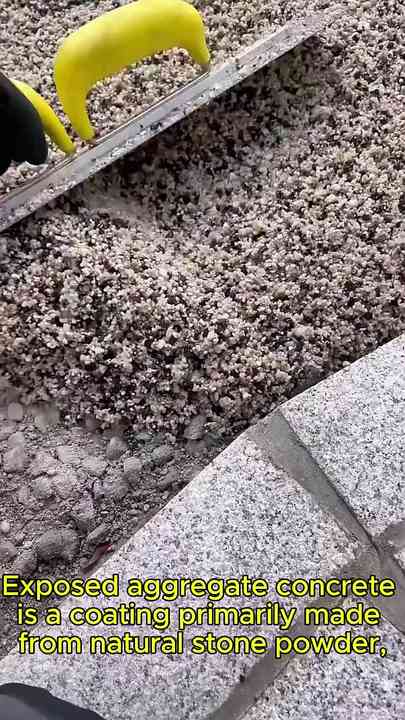 Acrylic-Based Resin Washed Stone Flooring - UV-Resistant Gravel Stone ...