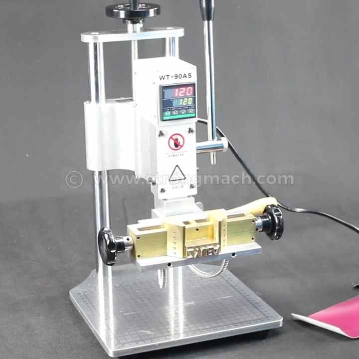 Mini Desktop Manual Hot Stamping Machine Quick Mold Change Embossing ...