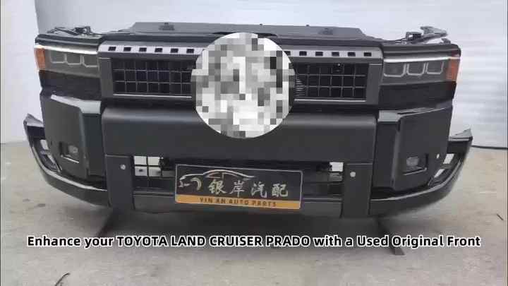 Toyota Land Cruiser Prado Front Bumper - Durable Auto Parts