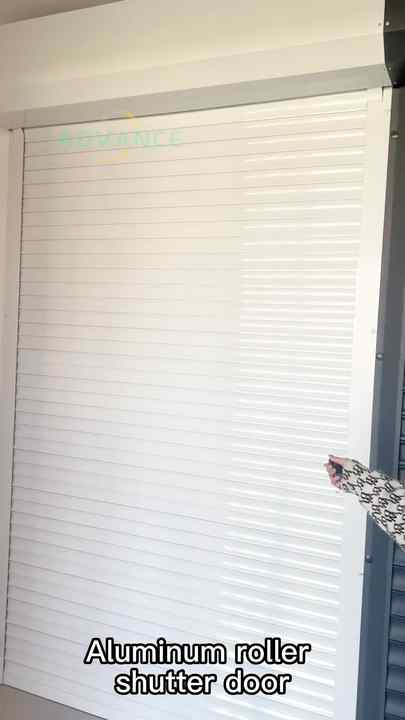 Galvanized Steel Tubular Motor Roller Shutter for Warehouses