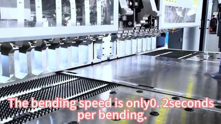 Electric Press Brake Tool Panel Bender Automatic Carbon Steel Sheet ...