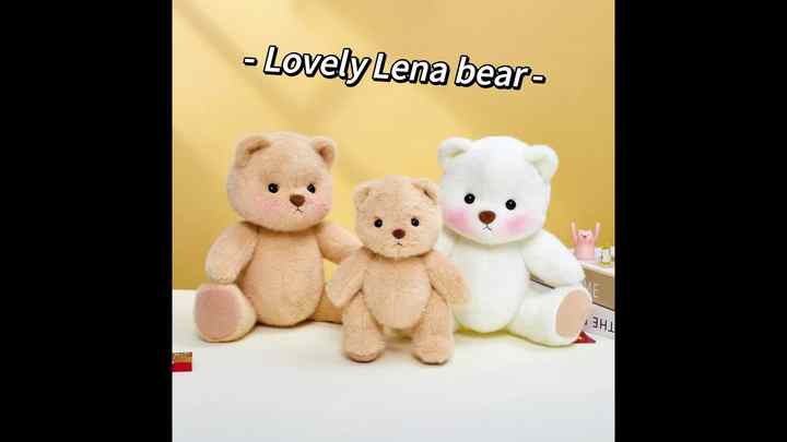 Wholesale Plush Toy Lina Bear - Moveable Joints & Cute Design