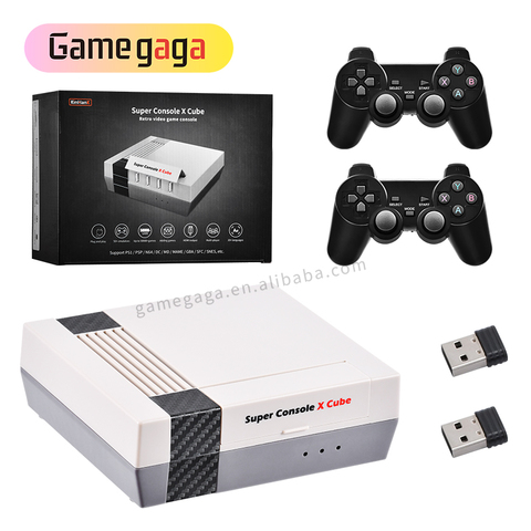 Retro Video Game Console Super Console X Cube 50000+ Games Portable ...