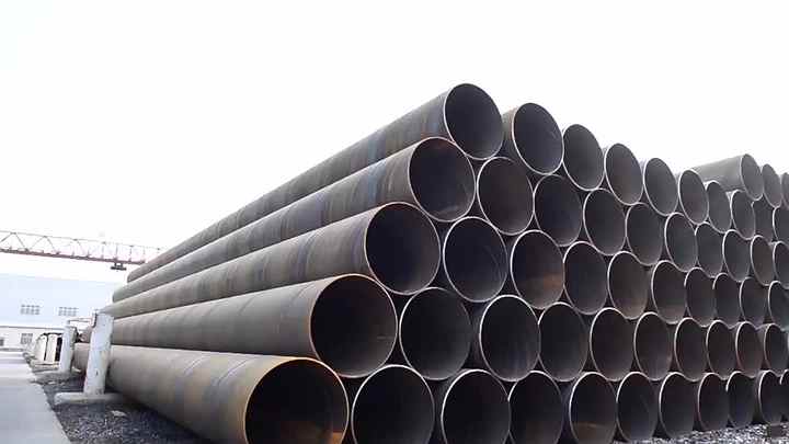 Spiral Submerged-Arc Welded (SSAW) Large Diameter 600mm Steel Pipe ASTM ...