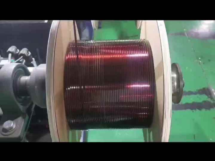 High-Temperature Resistant 180℃ Enameled Copper Wire Single Winding ...