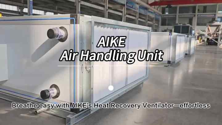 Passive Heat Recovery Ventilation Unit With Air Handling Unit With ...