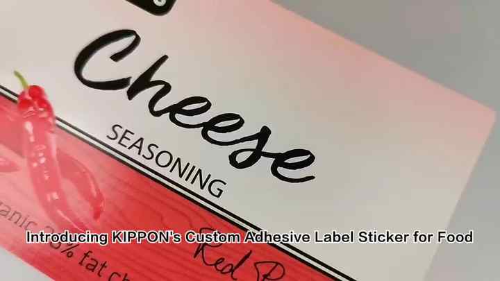 Custom Seasoning Packaging Labels - Digital Printing