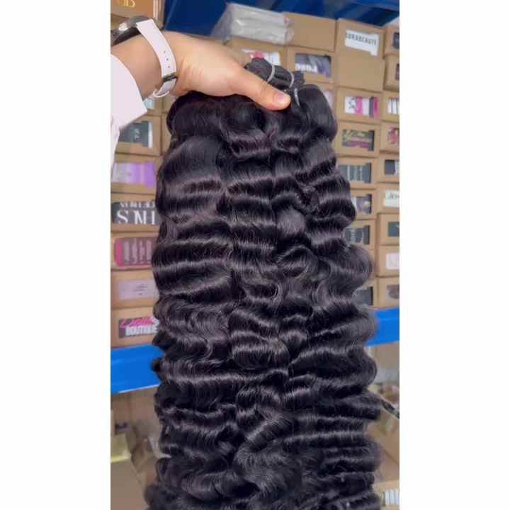 Wholesale Human Hair Weave Bundle Cuticle Aligned Italy Curl Hair Raw ...