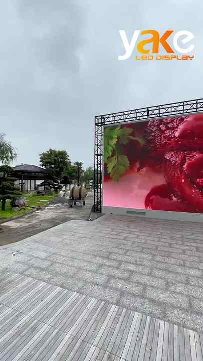 4m x 3m Complete System Indoor Outdoor Full Color LED Display P2.6 P2.9 ...
