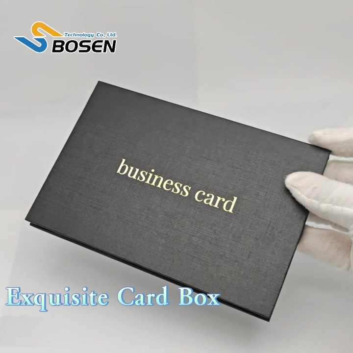 Customized Contactless Smart Metal Card RFID NFC Business Card with Box
