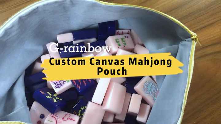 Custom Mahjong Tile Bag - Durable & Stylish Storage