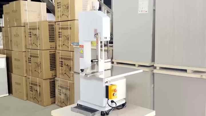 New Saw Machines Butcher Pork Bovine Bone Sausage 1.5KW 1750mm Sewing ...